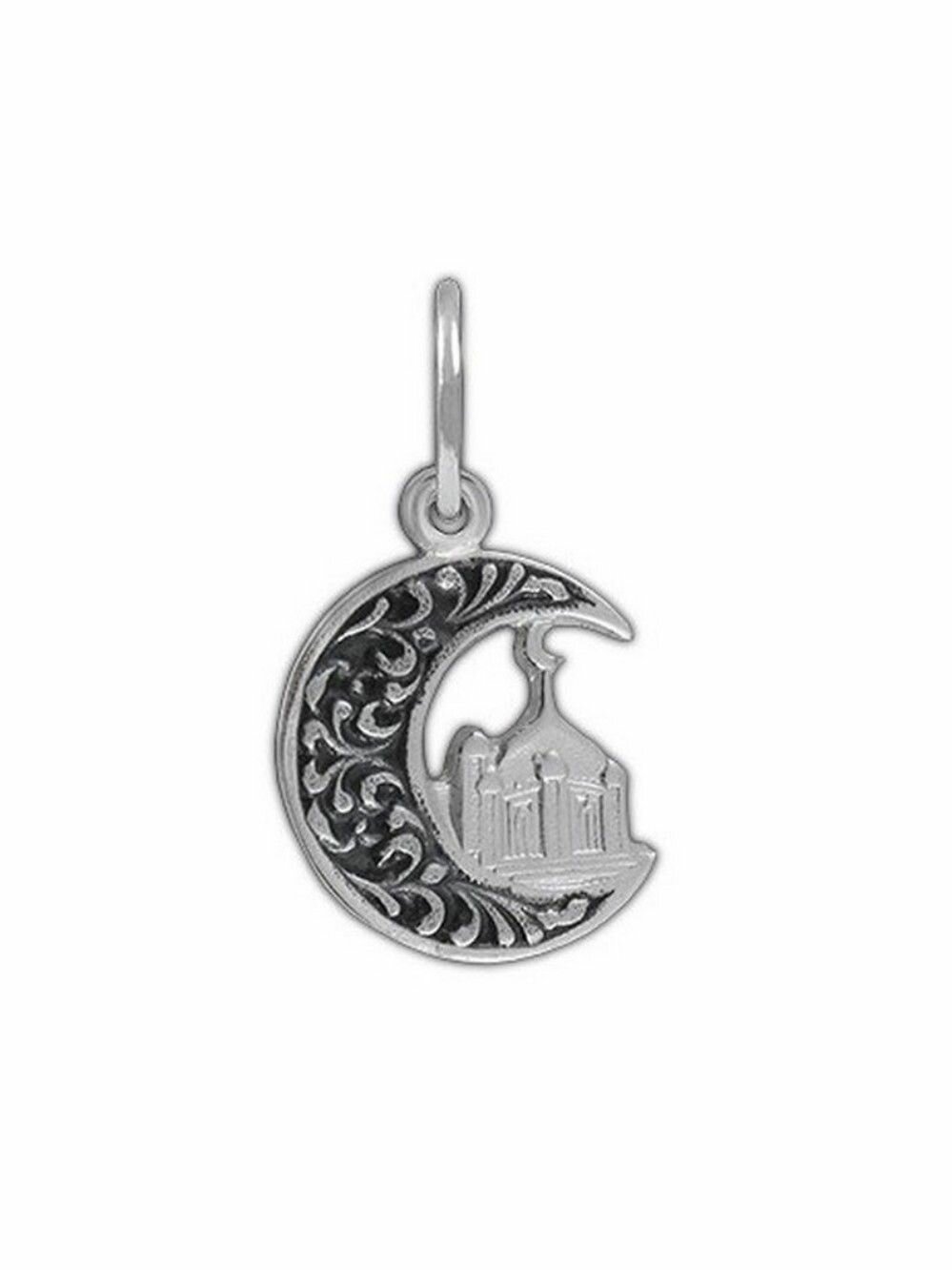 Подвеска, серебро, 925 проба, чернение, оксидирование