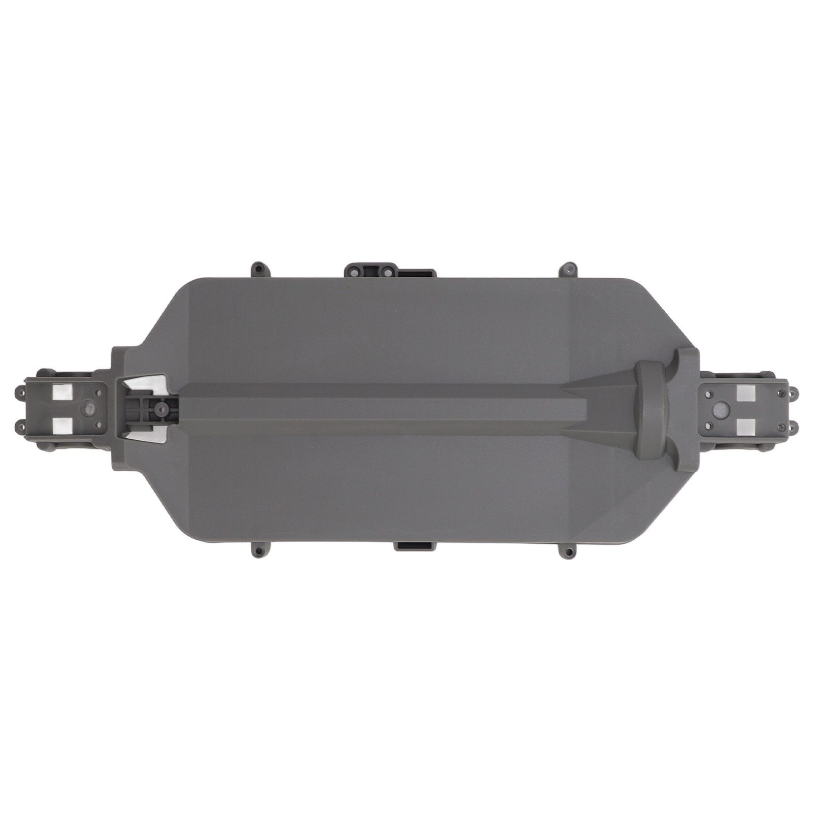 Шасси радиоуправляемой машинки из нейлона, прочное, с высокой несущей способностью, ударопрочное, стабильное для WLTOYS 124008 124010