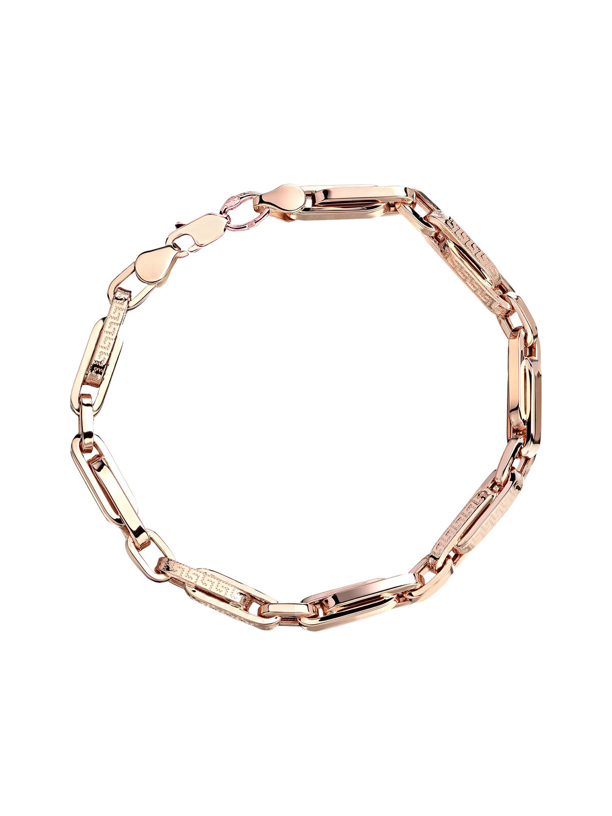 Браслет-нить, красное золото, 585 проба