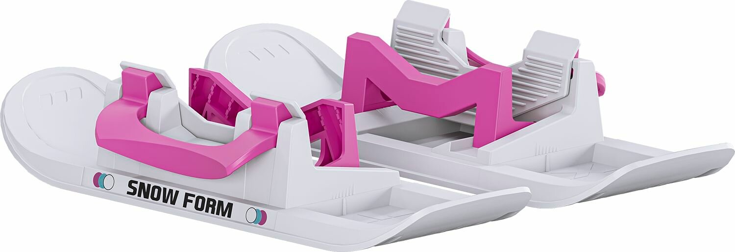 Универсальные лыжи для всех видов детских колясок, Wheelblades XL белые, 2 штуки