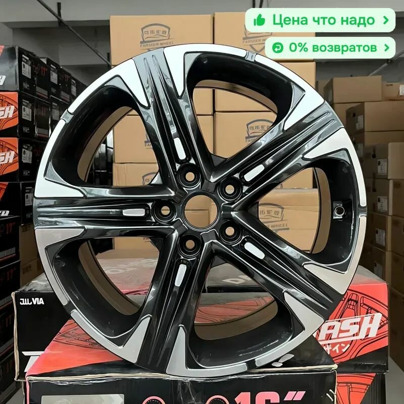 FADI 17-дюймовые и 18-дюймовые легкосплавные диски, подходящие для моделей Kia Sorento, K5, KX3, K4, New Sportage и Sportage. Колесный диск Штампованный 18x7.5" PCD5х114.3 ET50.5 D67.1