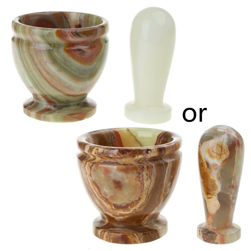 Чесночный пресс-пресс для измельчения чеснока из афганского нефрита-Полосатый