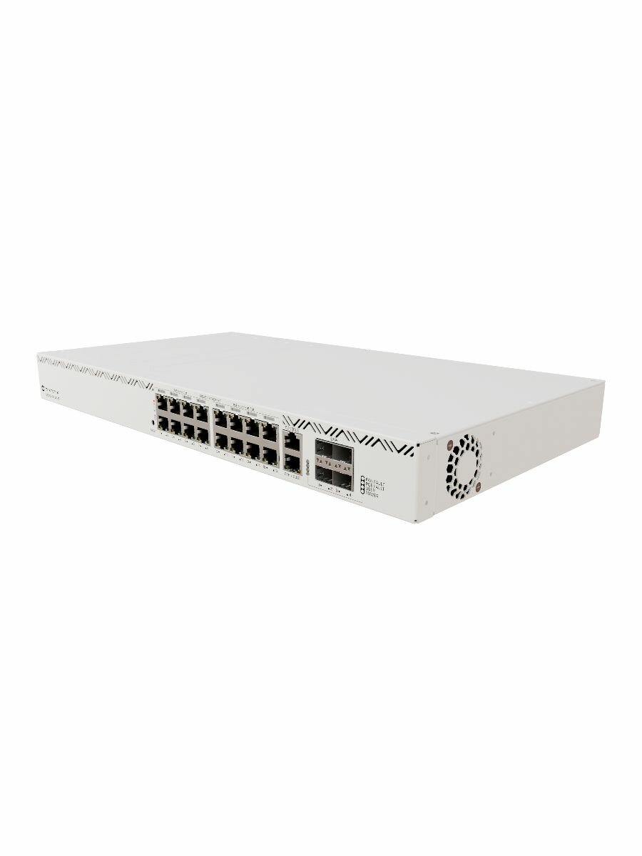 Коммутатор MikroTik Cloud Router Switch CRS320-8P-8B-4S+RM, управляемый, количество портов: 17x1 Гбит/с (CRS320-8P-8B-4S+RM)