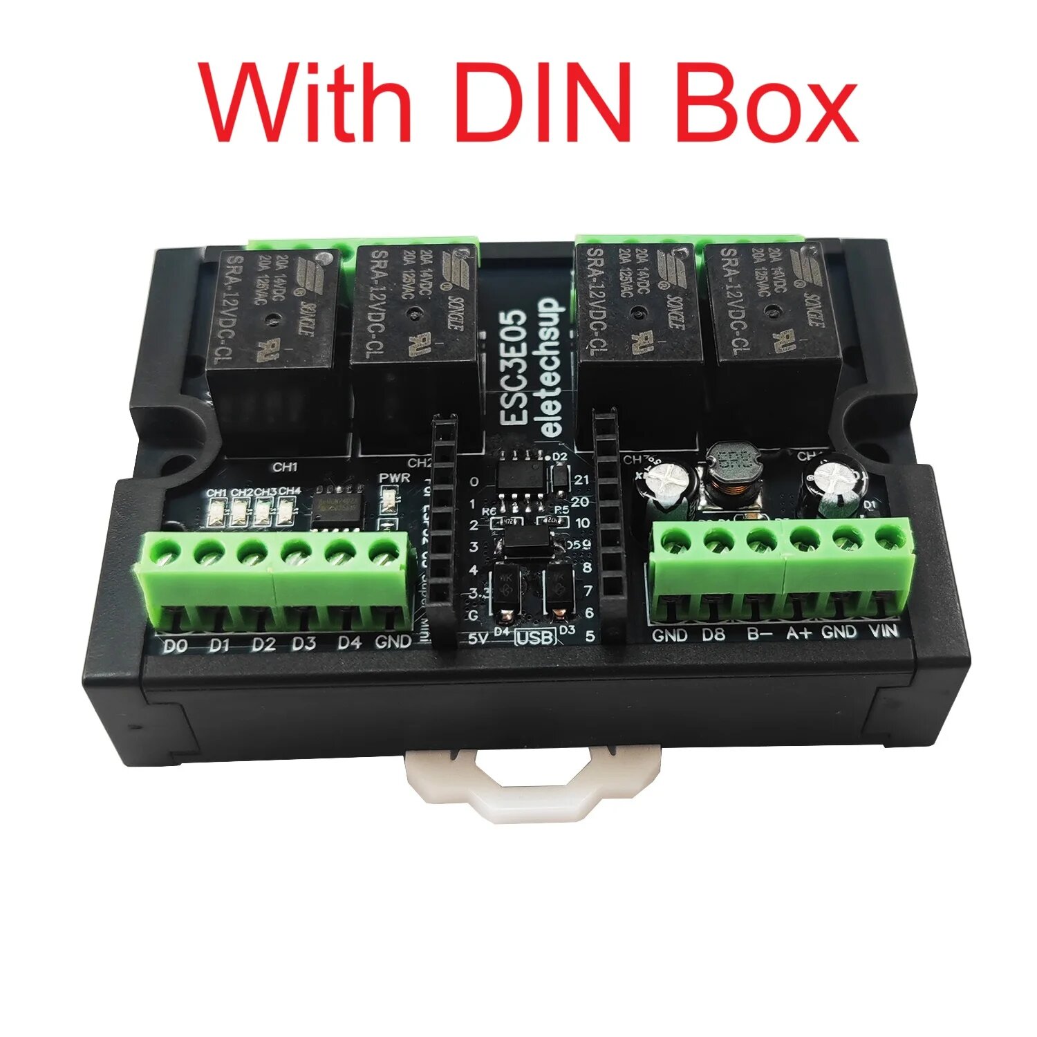 Релейный модуль расширения ESP32 C3 для Arduino With Shell