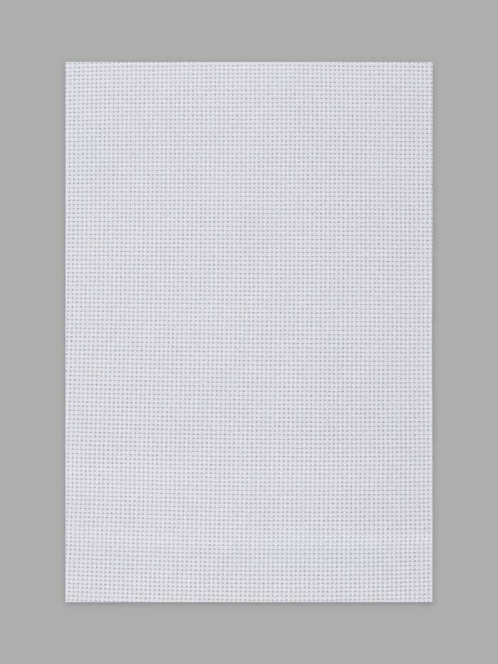 Канва для вышивания №16, 30 х 20 см, цвет белый