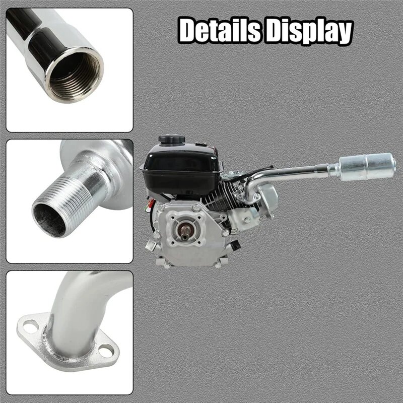 Комплект выхлопной трубы L92A-Massimo MB200 GX160 для мини-велосипеда Predator 212 CT200U BT200X CT200U-EX 6,5 л. с. Baja Warrior