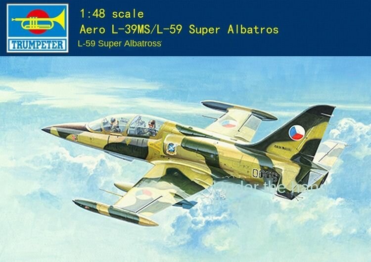 Trumpeter 05806 1/48 Aero L39MS/l59 Супер Альбатрос сборная модель самолета