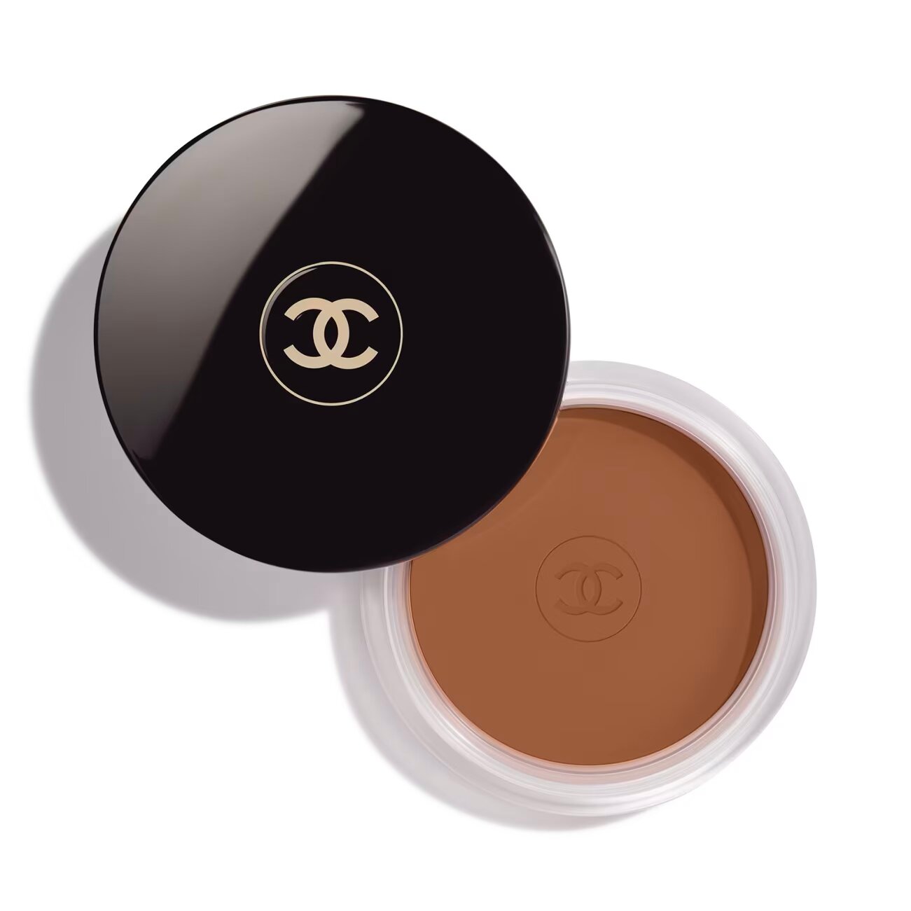 Бронзер для лица CHANEL Les Beiges Ensoleillée 30г | Крем-гель с эффектом загара | Тон Soleil Tan Deep Bronze