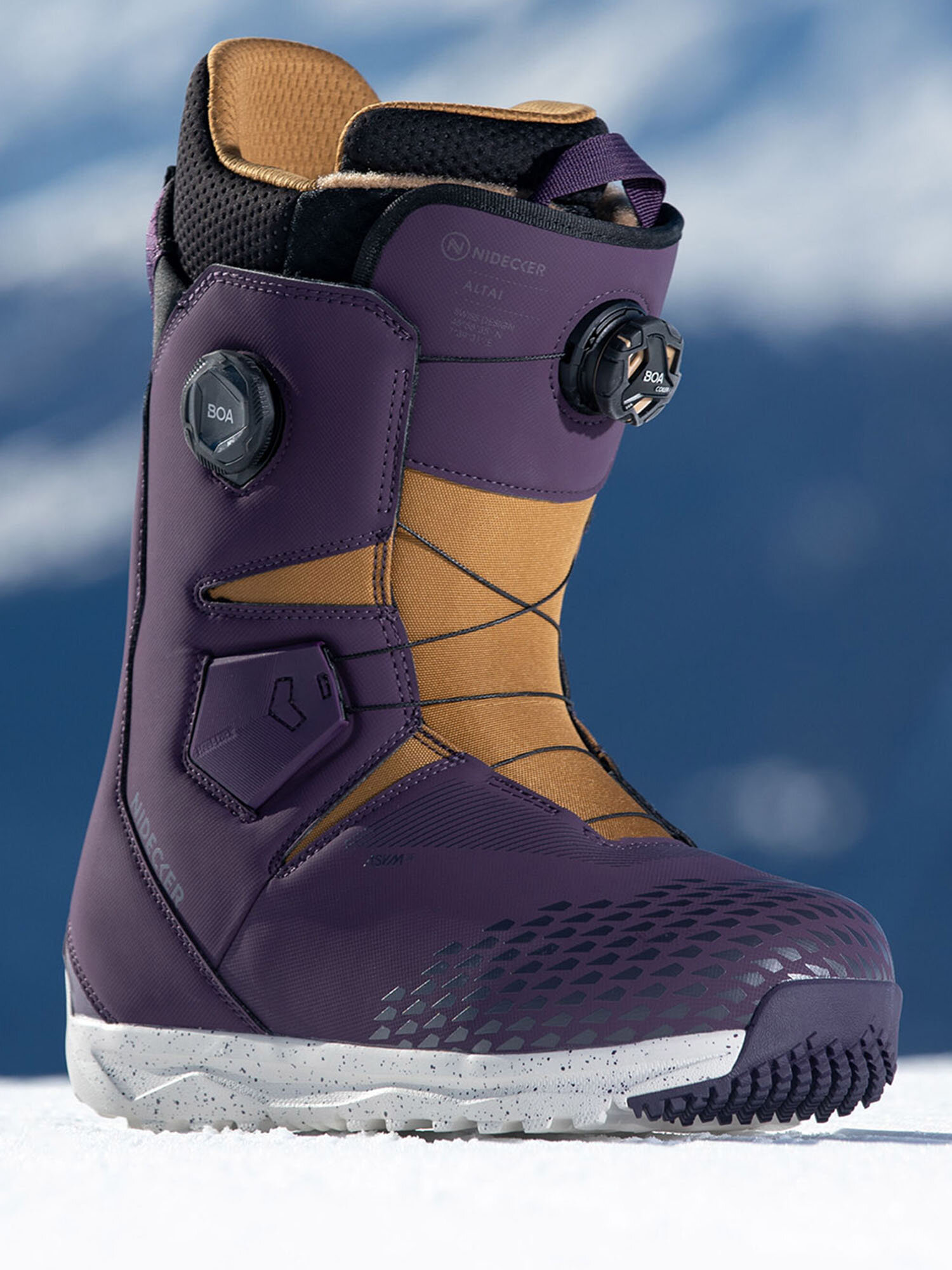 Ботинки для сноуборда NIDECKER Altai Men Purple (US:13)