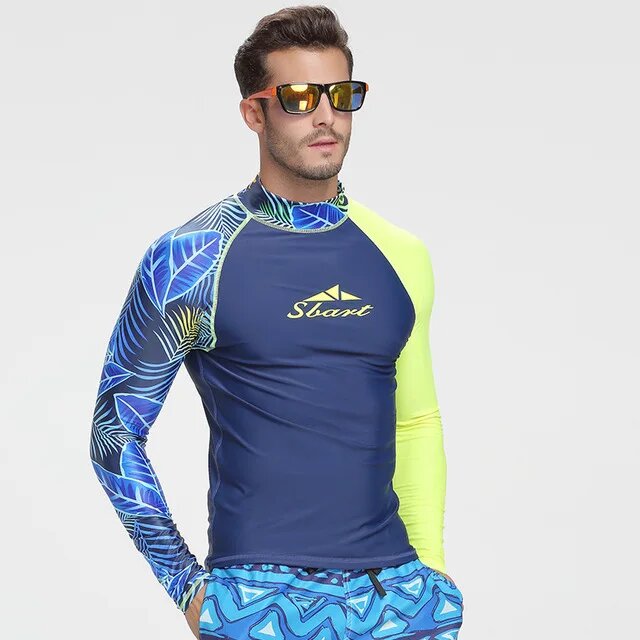 Мужской rash guard Sbart, размер XXXL, цвет 742