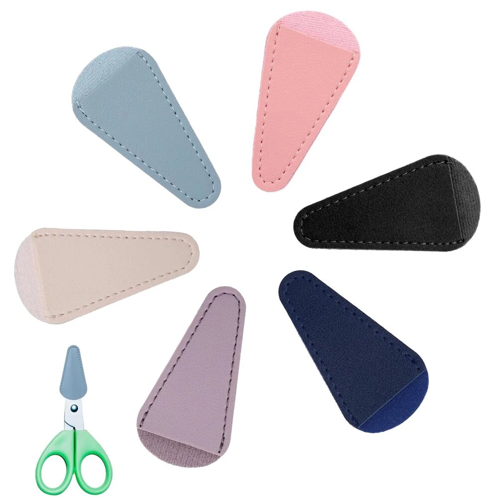 Кожаные чехлы для ножниц 6 шт.