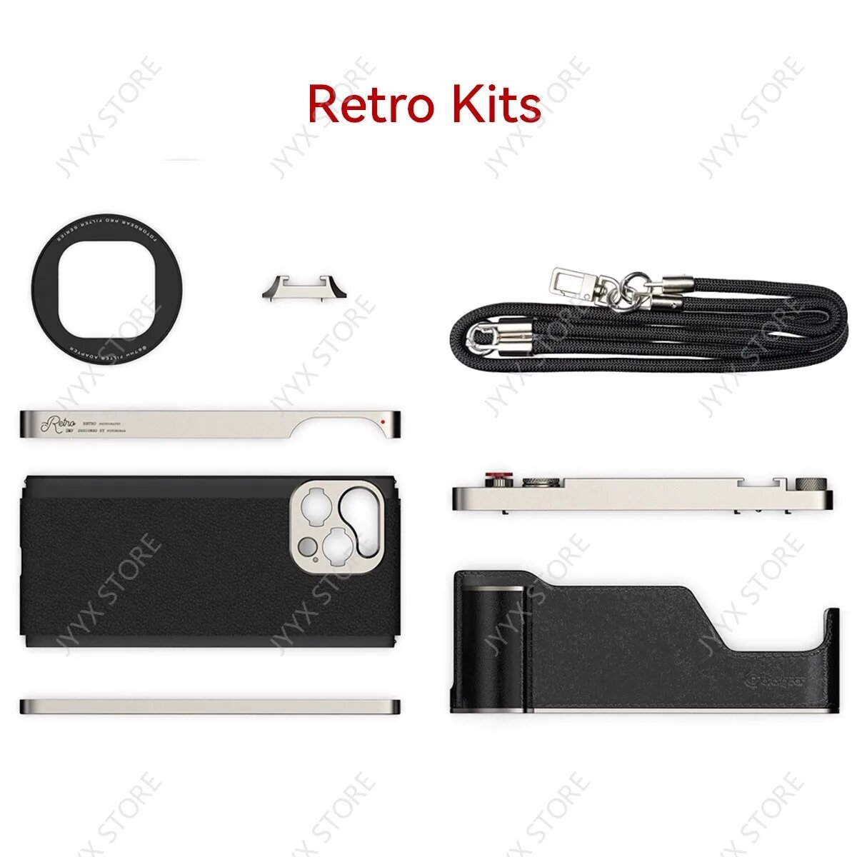 Набор для фотосъемки Fotorgear для iPhone 15 16 Pro/Pro Max iPhone 15 Pro Max, Kit