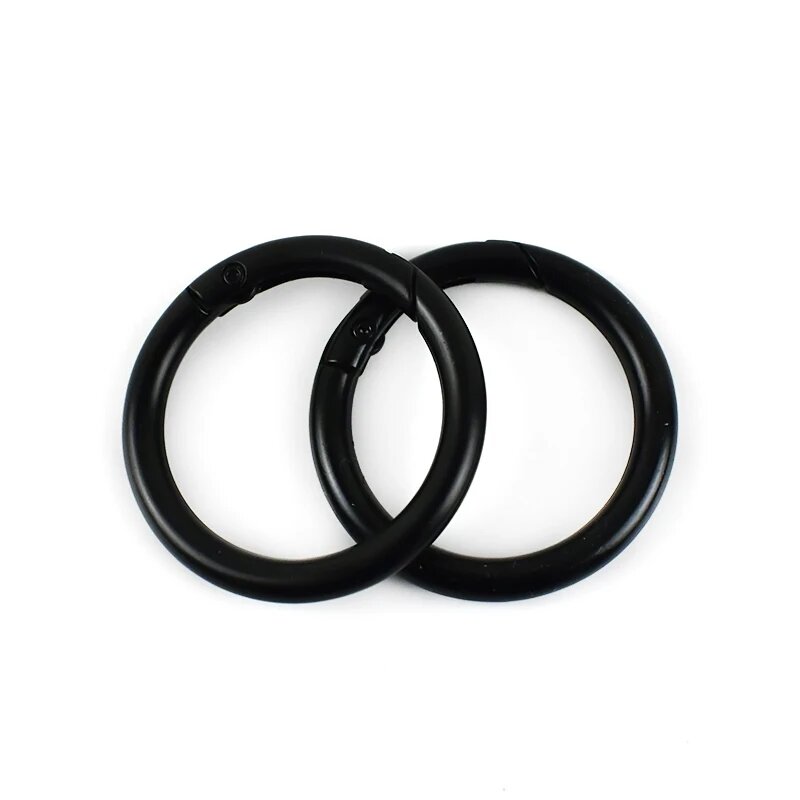 5/10 шт. Meetee 10-50 мм, металлическое пружинное уплотнительное кольцо, пряжка, ремешок для сумки, соединительная застежка, открывающийся брелок, карабин, аксессуары для фурнитуры «сделай сам»