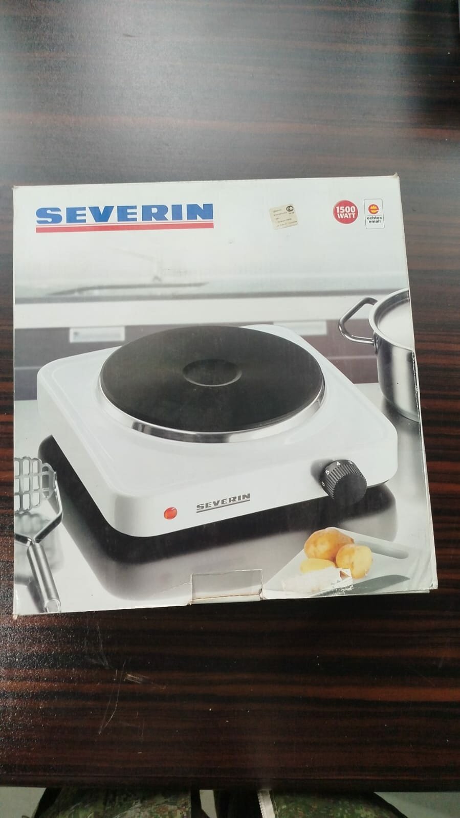 Настольная электроплитка Severin одноконфорочная, 1500 вт (уценка)