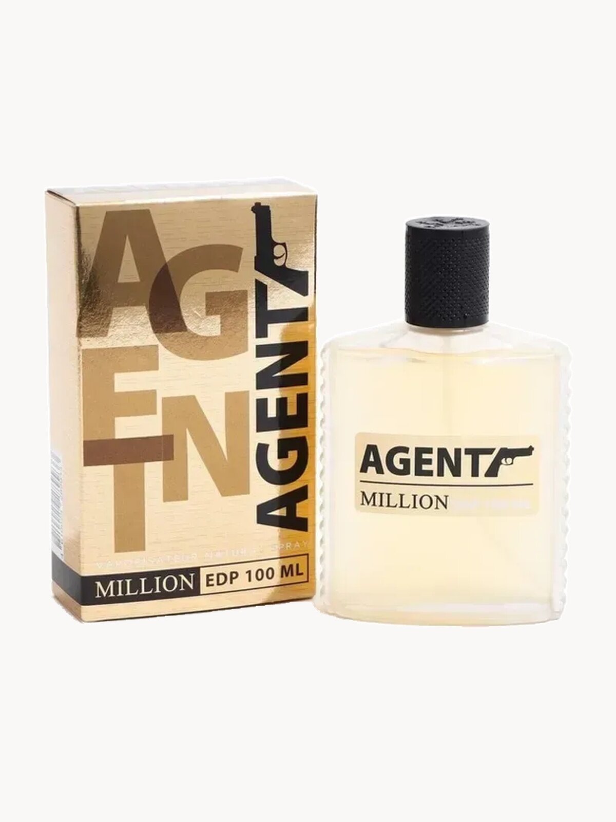 Парфюмерная вода мужская Agent Million, 100 мл, древесный пряный