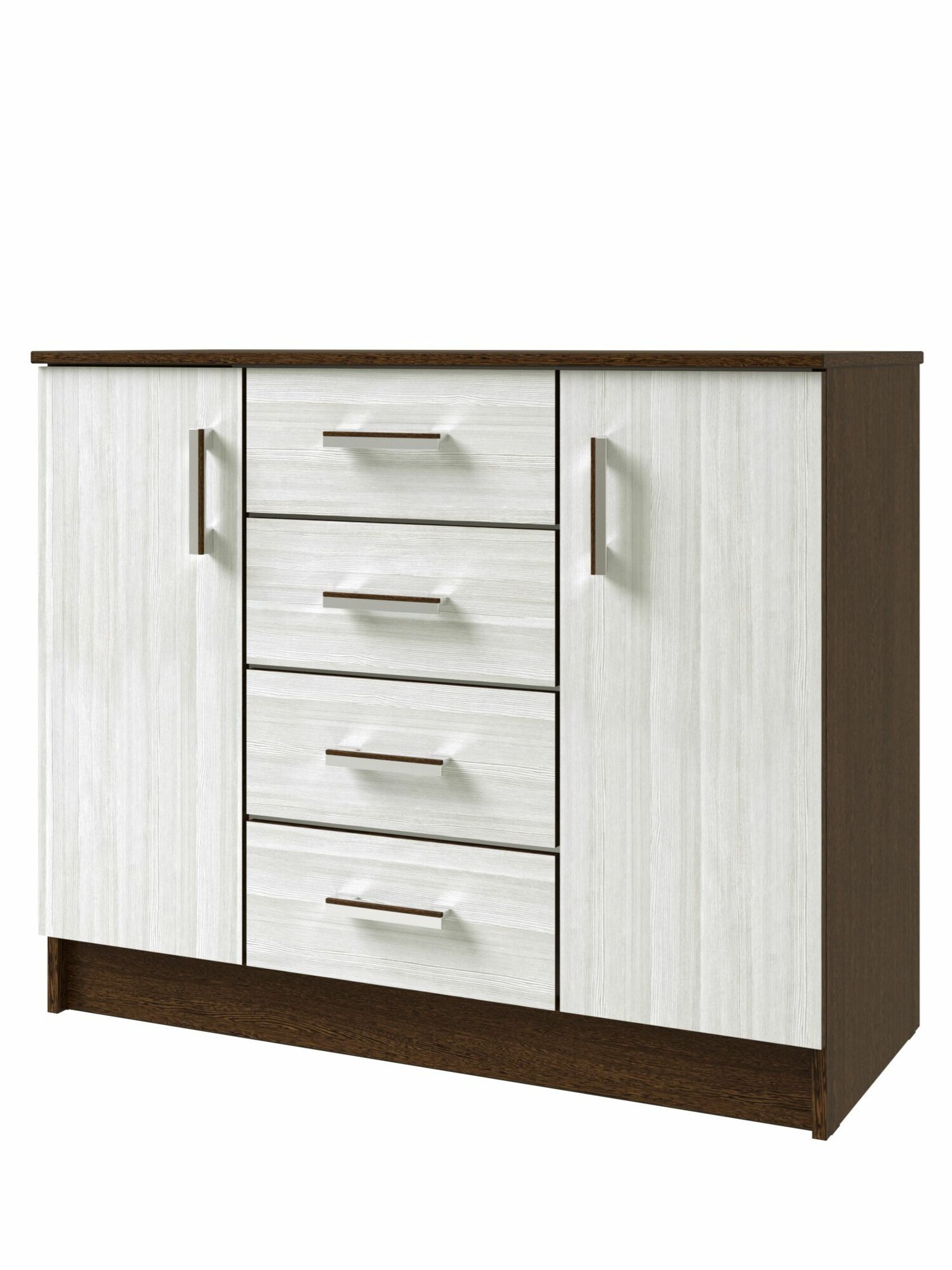 ЛДСП Комод К1000-2Д Венге-Лоредо (Эра)