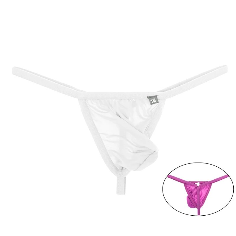 Мужские стринги из нейлона Sissy Bikini Белый, L, белый