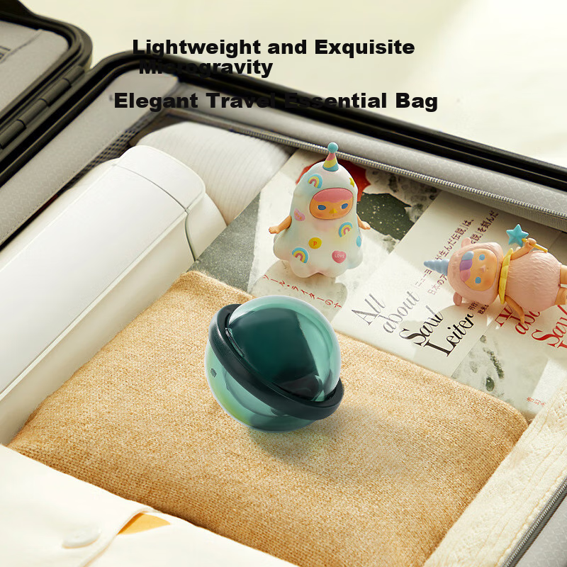 Vilscijon Washable Lint Roller Pet Hair Remover for Clothes, Cat Hair, Carpet Cleaning Portable Pet Hair Brush Tool - Beige