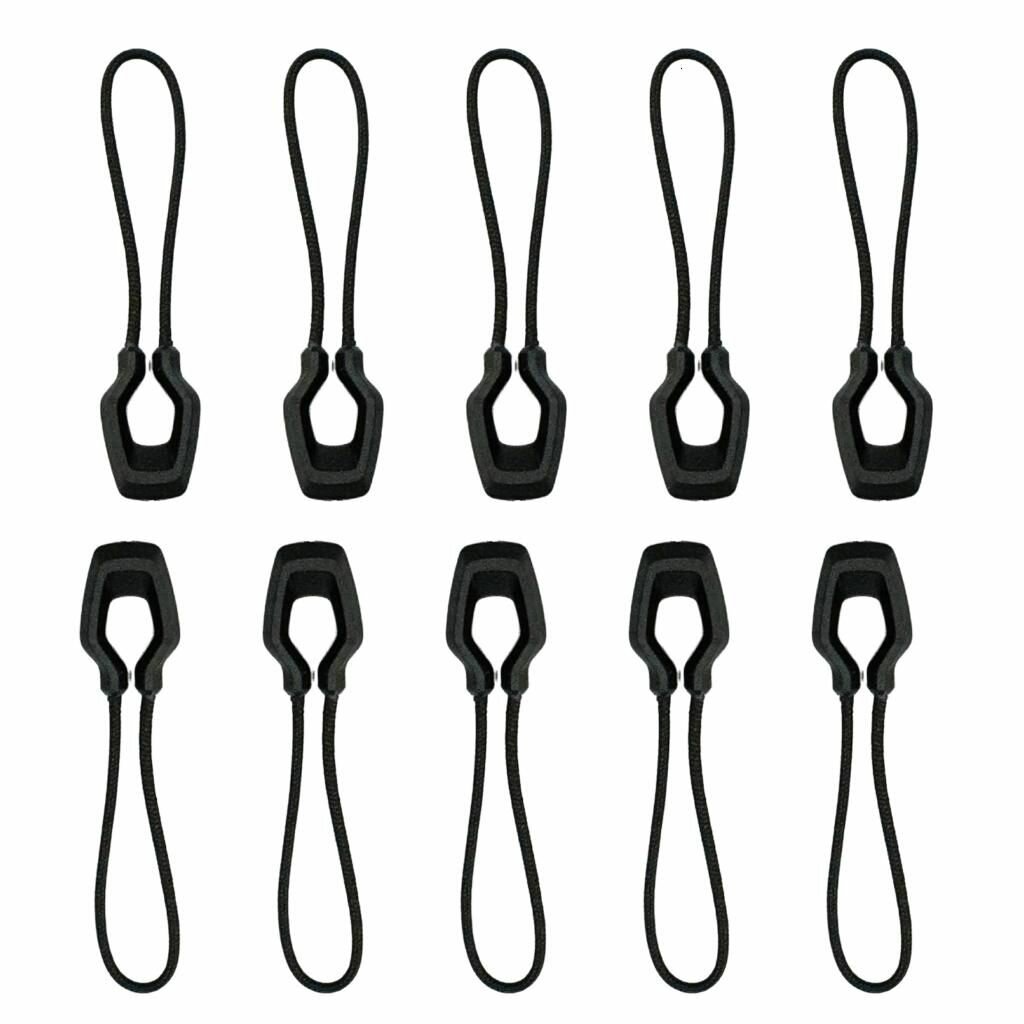 10 шт. прочные нейлоновые молнии с кольцами для палаток и рюкзаков
