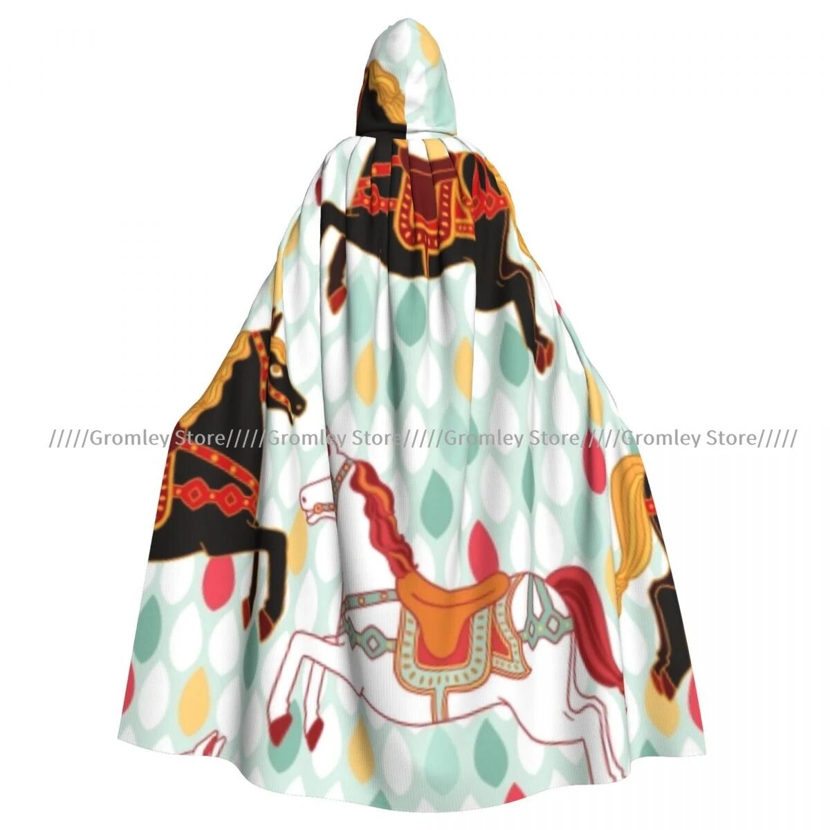 Плащ ведьмы полиэстер коричневый Color3