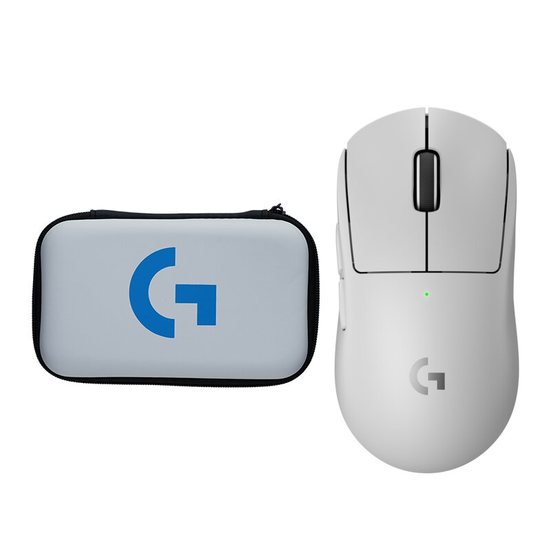 Игровая мышь Logitech G PRO X SUPERLIGHT Seam GPW 3 Generation Electric Competition, black, GPW 3rd Generation White Mouse + White Storage Box