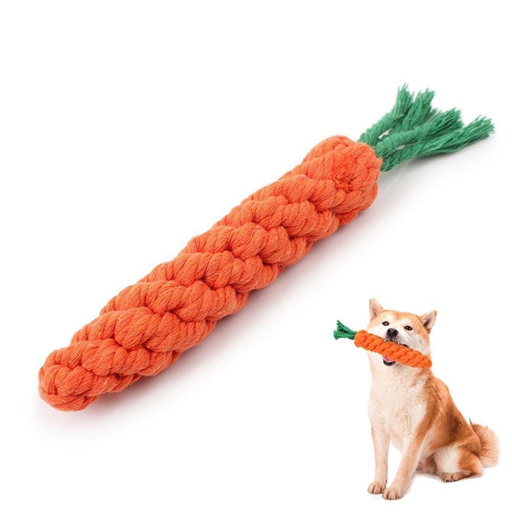 Игрушка грызунок для собак, Морковная форма, жевательная игрушка