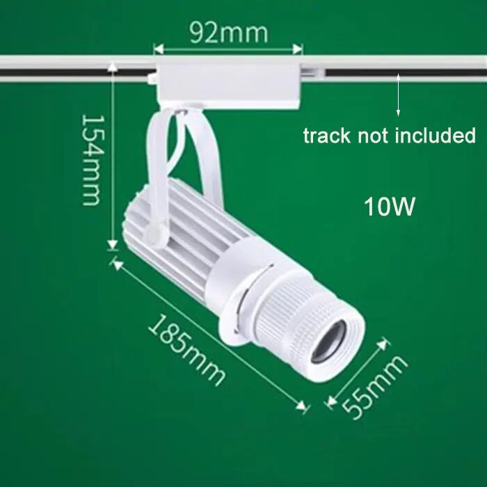 GY светодиодный театральный прожектор Белый, white track10W, 3000K soft white