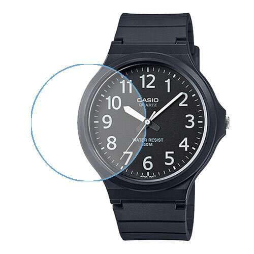 Скрин Мобайл защитный экран для часов Casio MW-240-1BV из нано стекло 9H
