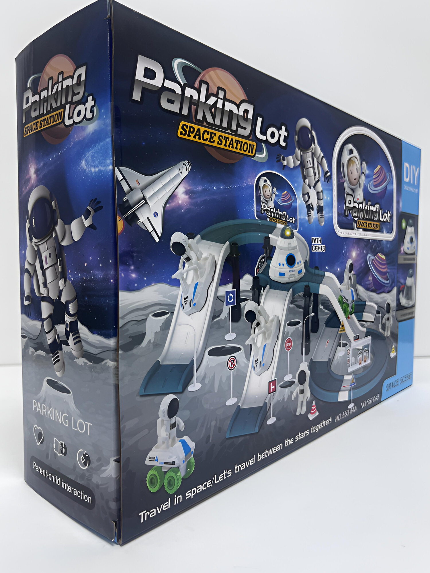 Игровой набор-конструктор "Космическая Станция", пластик, от 3 лет.