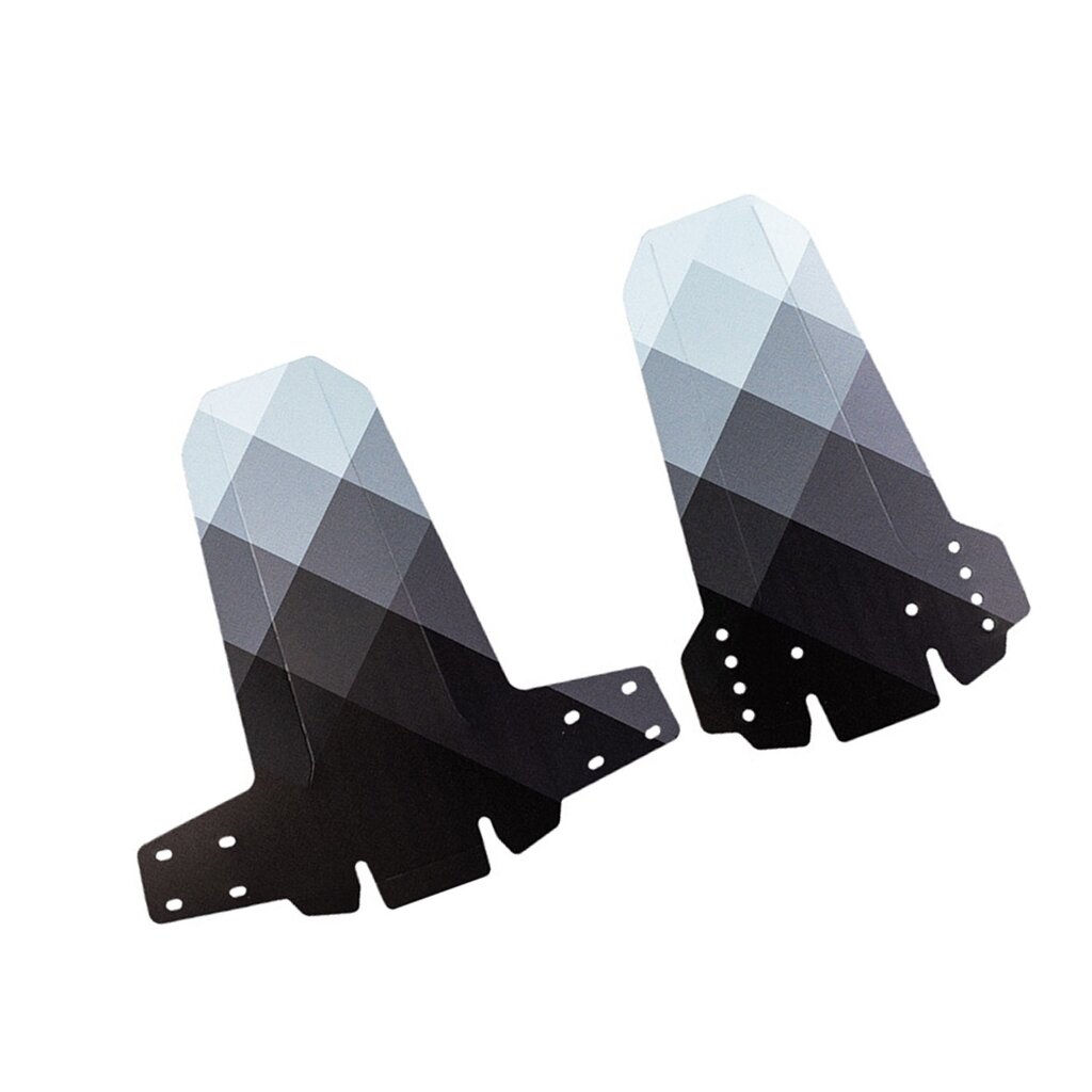 Универсальный гибкий щиток для горного велосипеда, подходит для любых условий езды, прочный пластик, легкий монтаж и регулируемая посадка