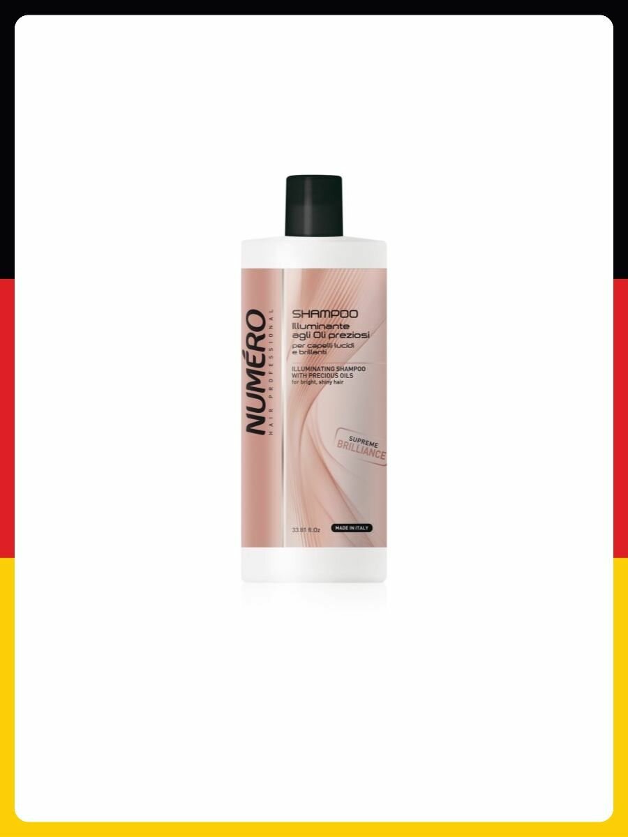 Шампунь для волос Brelil Professional Illuminating Shampoo brightening shampoo for dull hair, 1000 мл