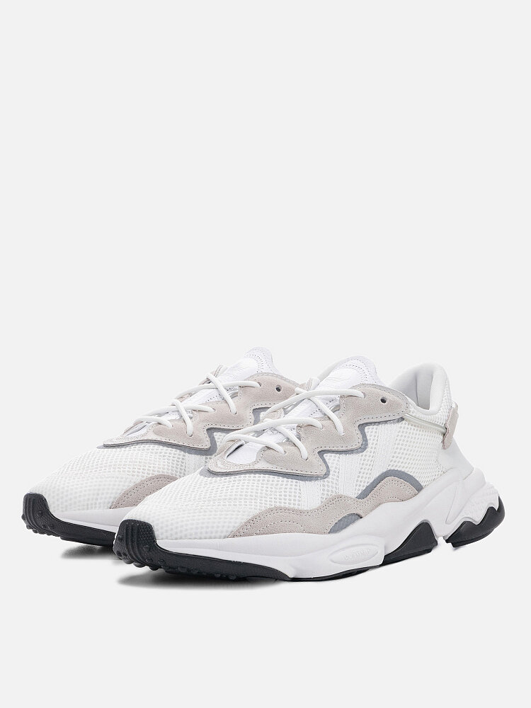 Кроссовки adidas Ozweego, полнота 6 (RU)/ на среднюю стопу, размер 45, белый — фото 1