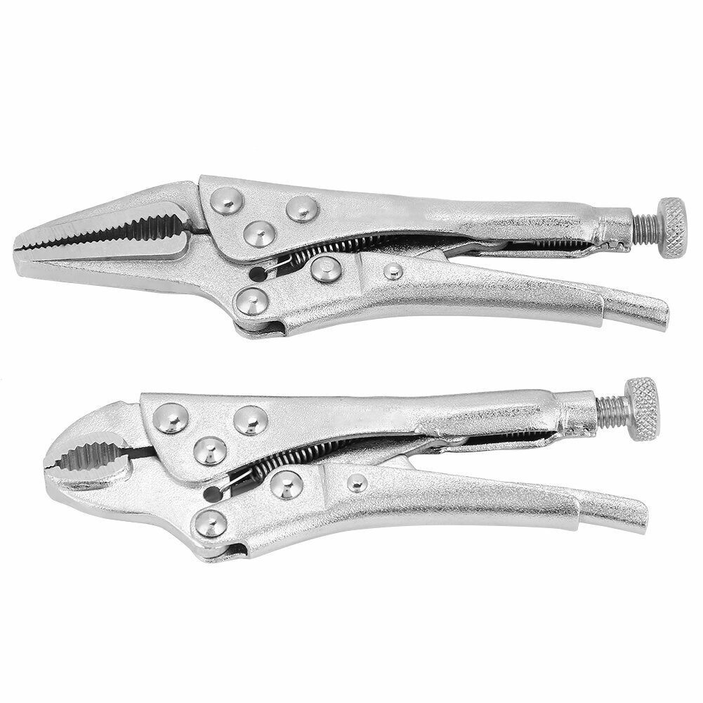 Clamp Locking Pliers, Ground Mouth Pliers Hand Tools Straight for Handtool Industry