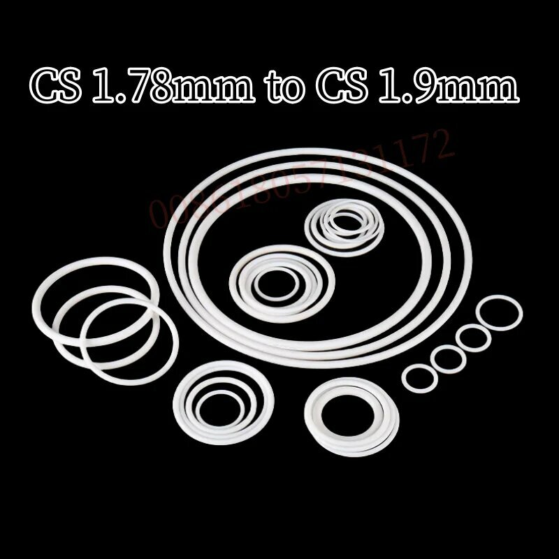 PTFE уплотнительные кольца, 10 шт. 22.33x18.77x1.78mm