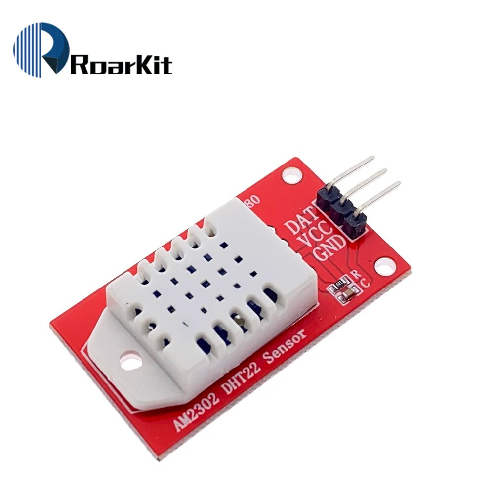 Высокоточный модуль цифрового датчика температуры и влажности AM2302 DHT22 для Arduino Uno R3
