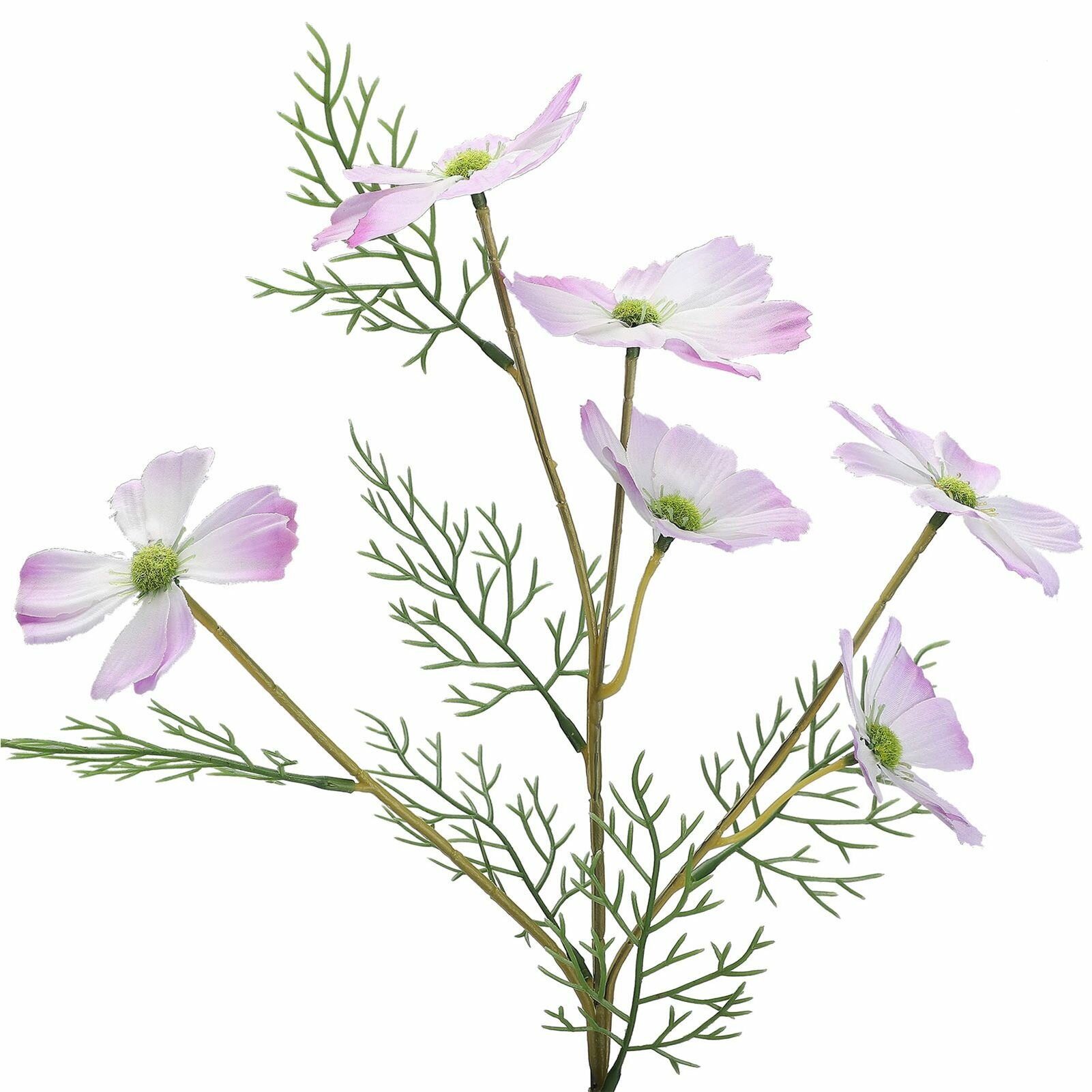 Искусственные космеи фиолетовые 6шт