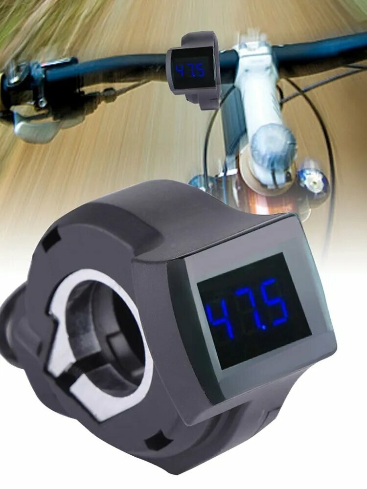 Измеритель индикации напряжения на велосипеде модифицированный измеритель индикации заряда батареи