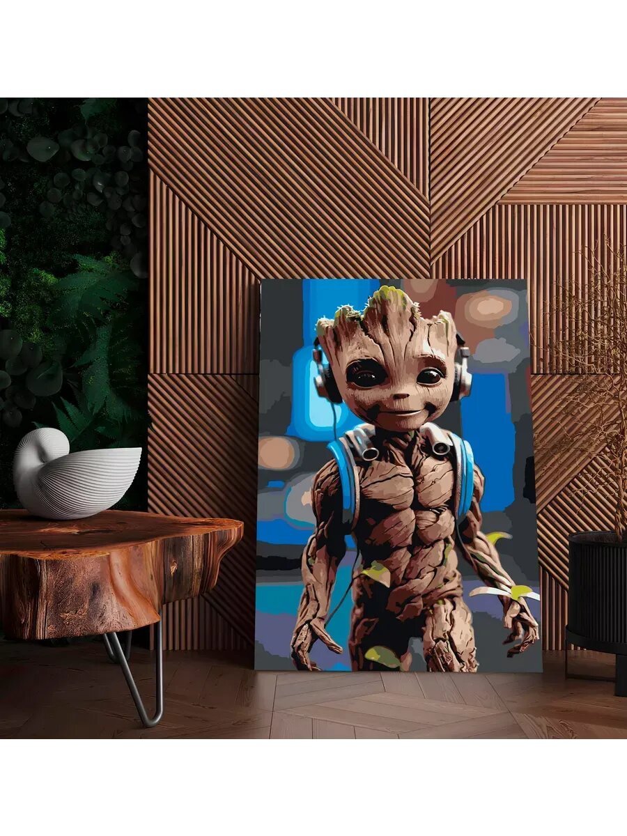 Картина по номерам Грут