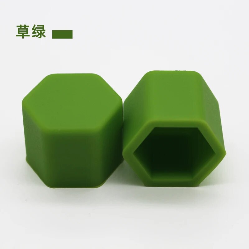20 штук автомобильных гаек, 17 мм, 19 мм, 21 мм, искусственные гайки, винтовые болты, green, 21mm