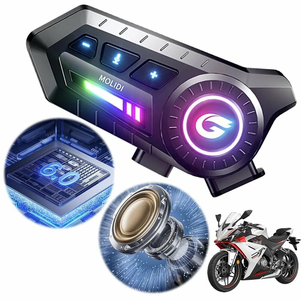 Bluetooth-гарнитура с двойным шумоподавлением, совместима с телефоном, версия BT 6.0