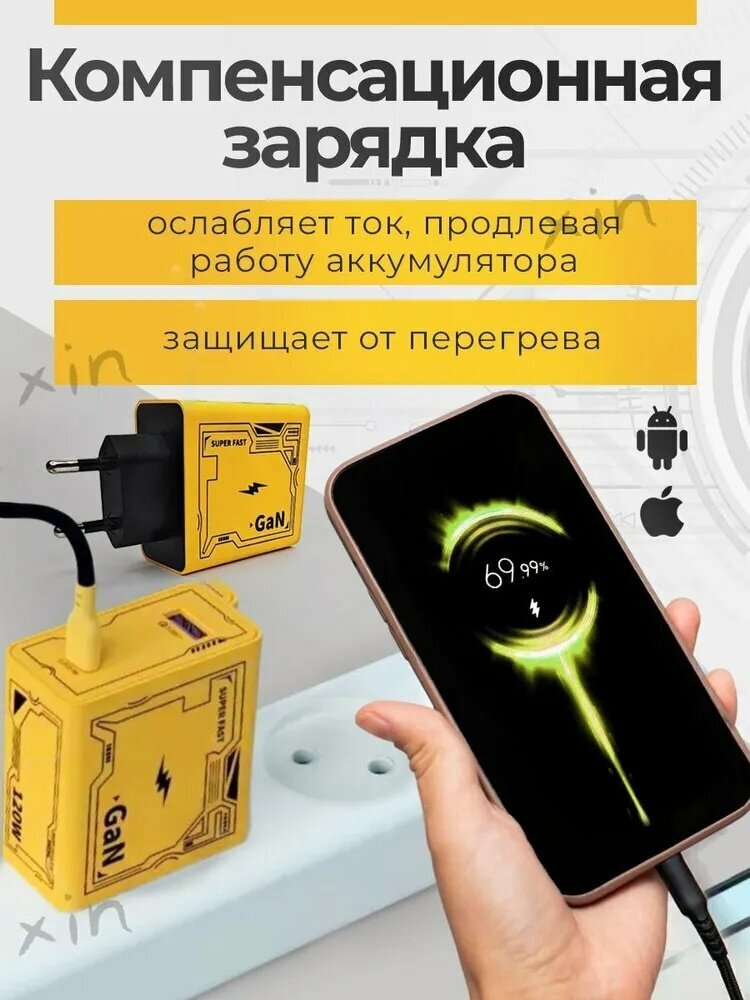 Сетевое зарядное устройство — фото 1