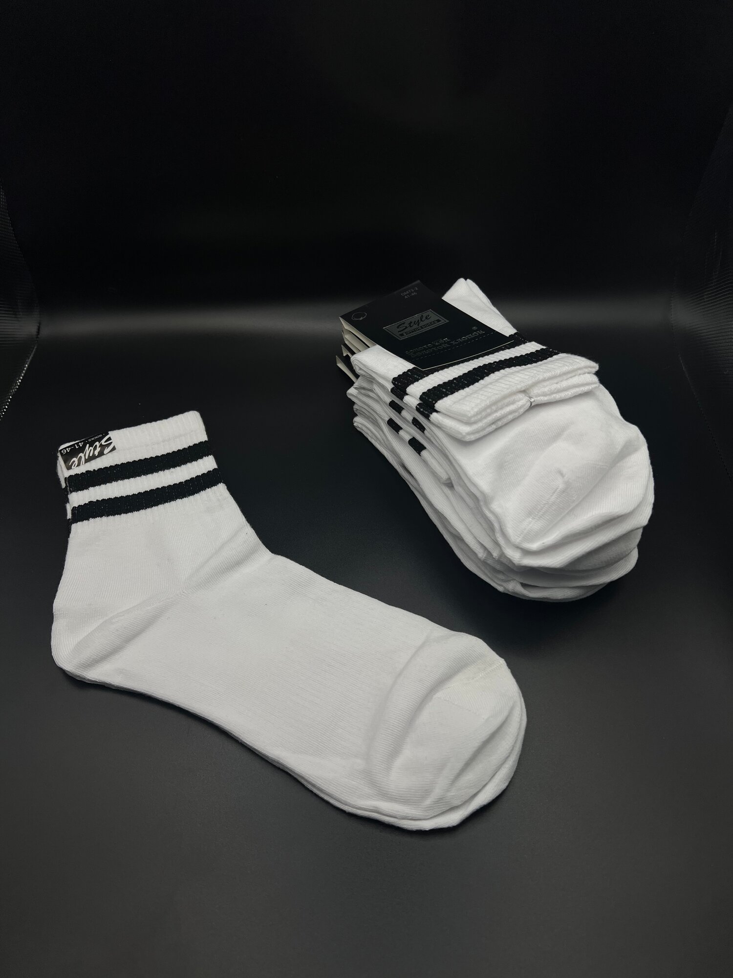 Носки белая полоса