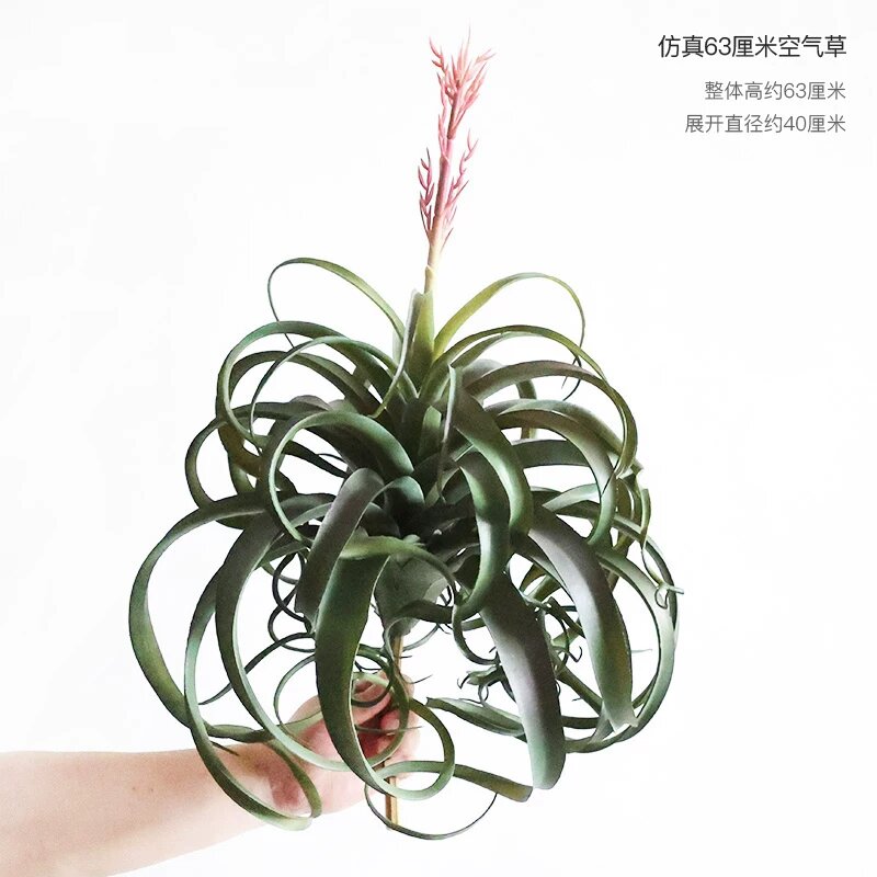 Имитация флокированного воздуха, ананаса, фигурных листьев, травы, большие суккуленты в пустыне, скандинавская