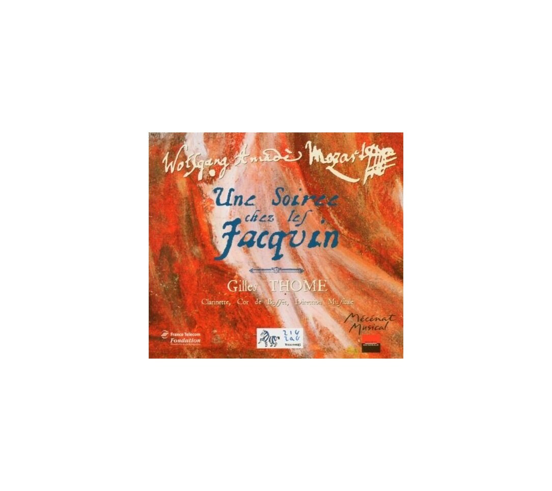 Диск Mozart - Une Soir e chez les Jacquin (2 CD)