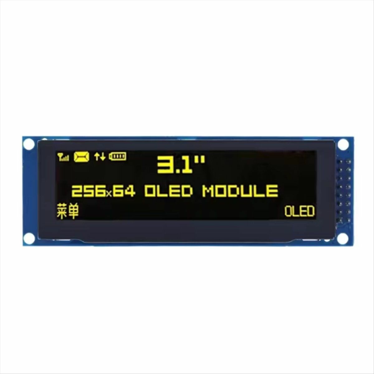 OLED-Дисплей 3,12 Дюйма 256x64 25664 Точек Графический ЖК-Дисплей Моду