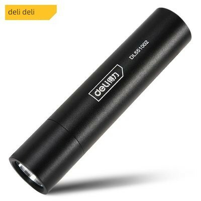 Deli Мини Зум Светодиодный Фонарик Компактный Портативный Наружный Фонарь с 1000 Люменов Водонепроницаемый