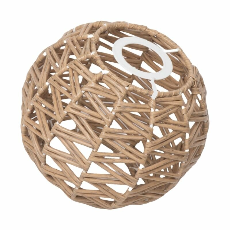 Имитация плетеного абажура из ротанга декоративная люстра с подсветкой-546A