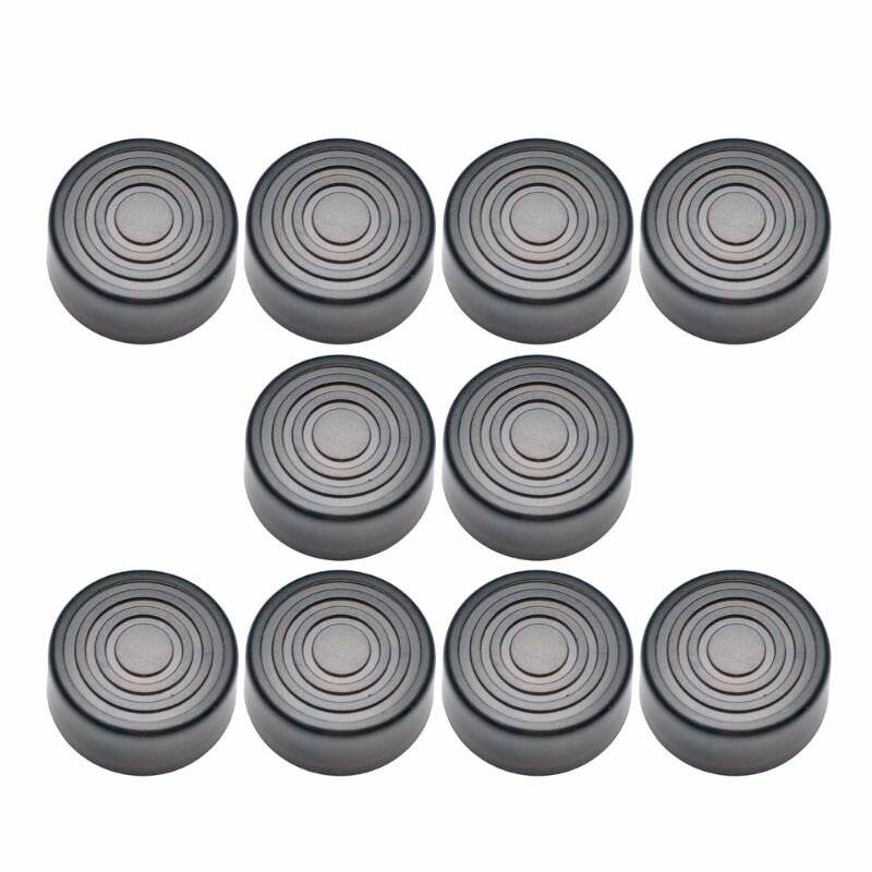 10 шт, защитная крышка переключателя педалей гитарных эффектов-черный