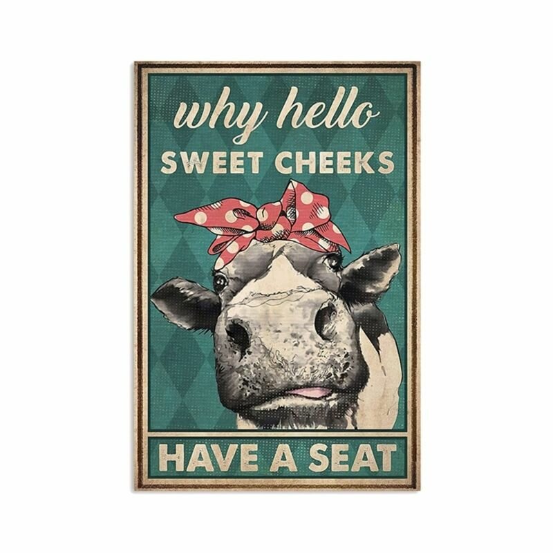 Холст Cute poop cat-LY4681 only painting core бескаркасный-60x80 см