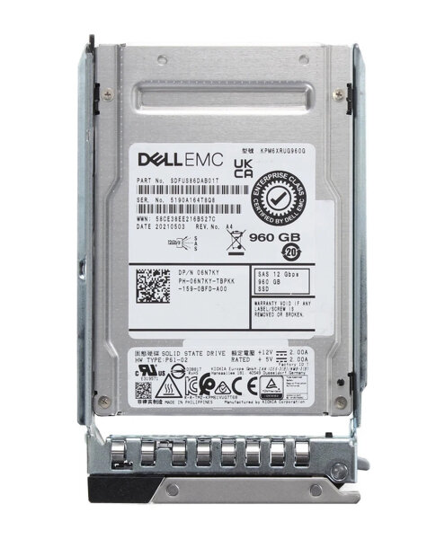 Жесткий диск Dell 06N7KY 960Gb SAS 2,5" SSD